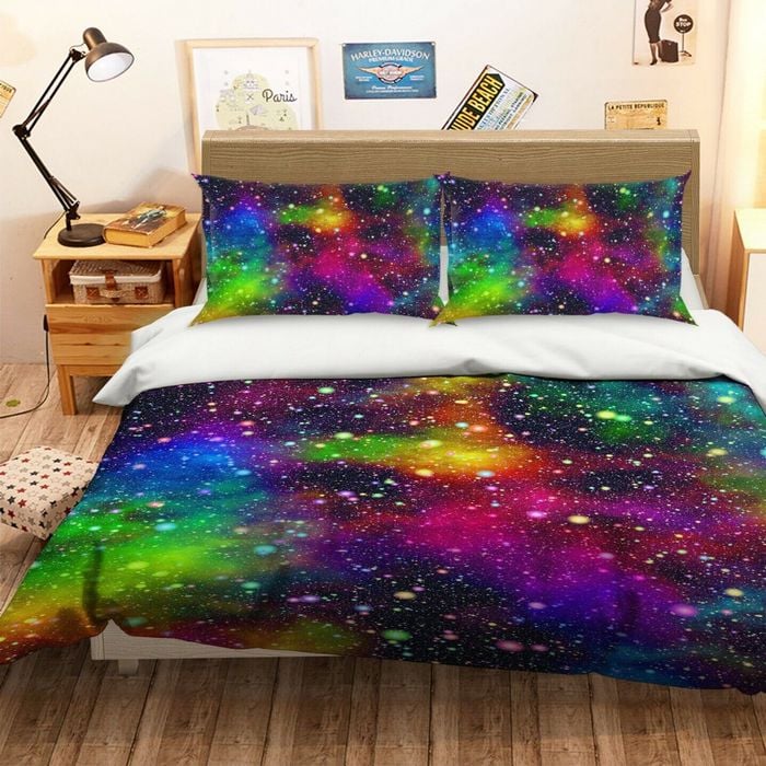 3D Starry Sky 269 Bed Pillowcases Quilt King Size - Bunnings Australia