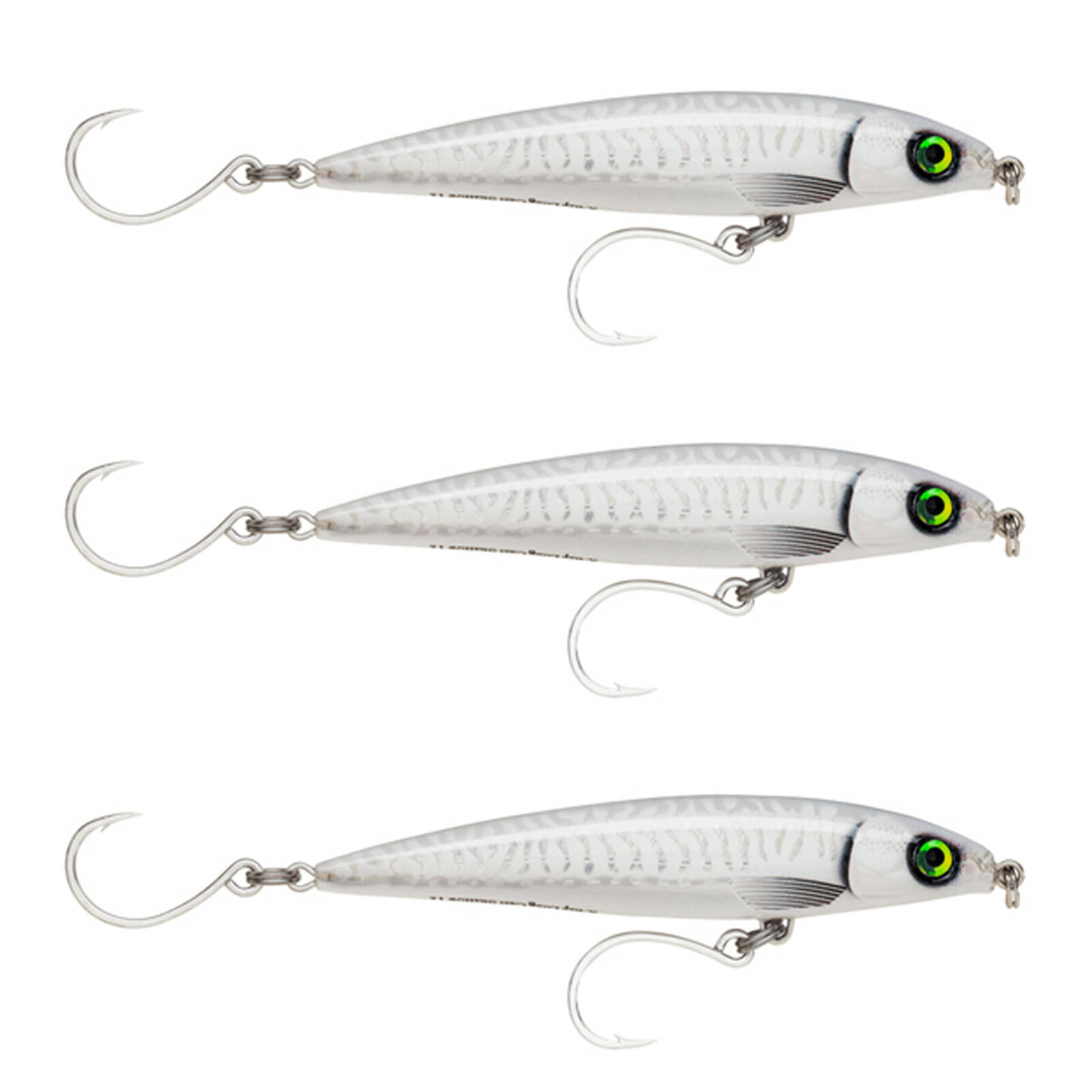 3x Rapala 12cm Saltwater X Rap Long Cast Shallow Minnow Fish Lures ...