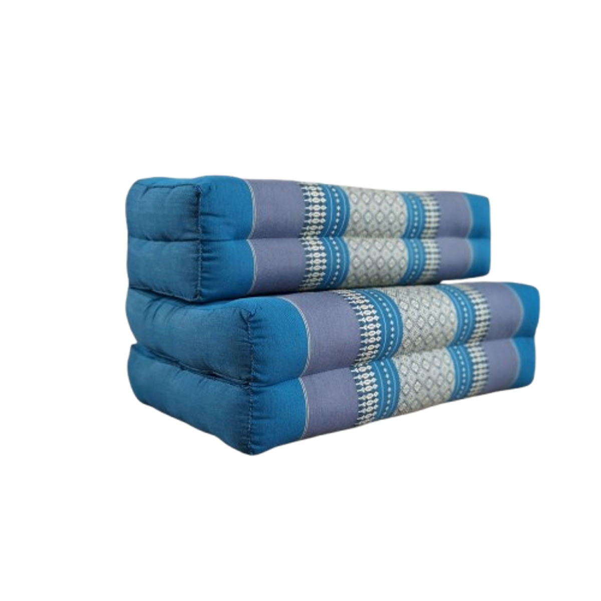 Zafu Meditation Cushion Set - 100% Kapok Fold Out Cushion Yoga Mat ...