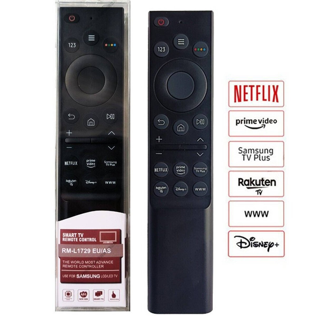 Splendid Living Samsung Replacement Smart TV Remote Control Controller ...