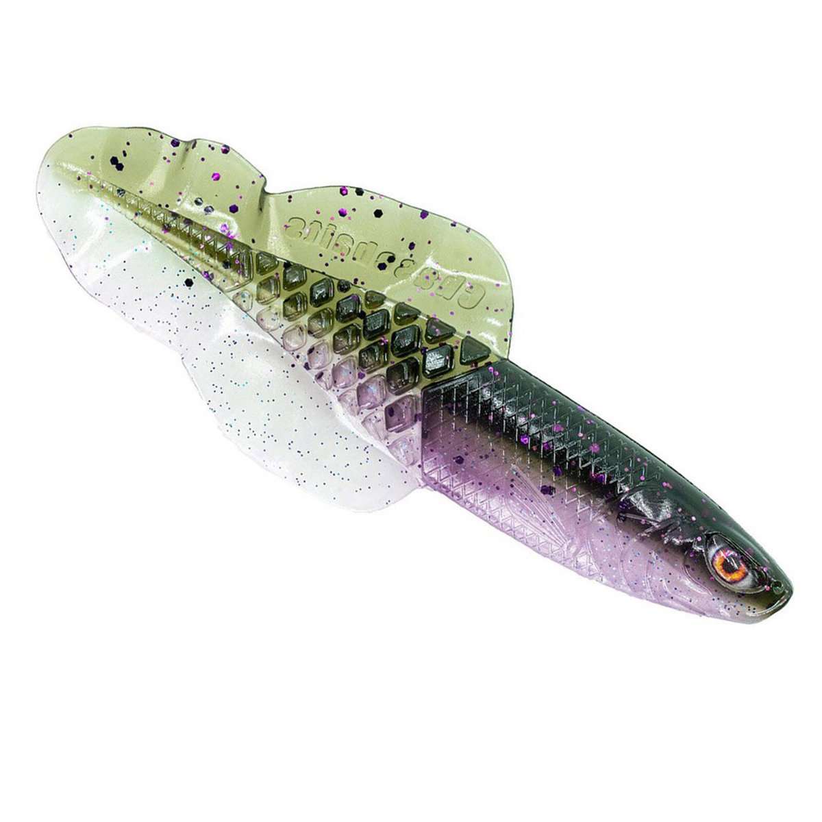 Chasebaits 4.25 Inch 110mm Flacid Shad Baits Soft Plastic Fishing Lures ...