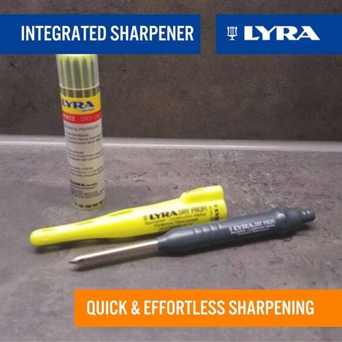 Lyra Dry Profi Construction Pencil And Refill Pack 2B - Bunnings New ...