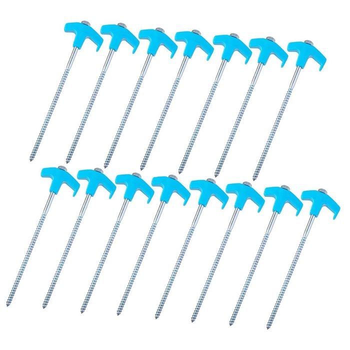 Polytuf 220mm Heavy Duty Screw In Peg - 15 Pack - Bunnings New Zealand