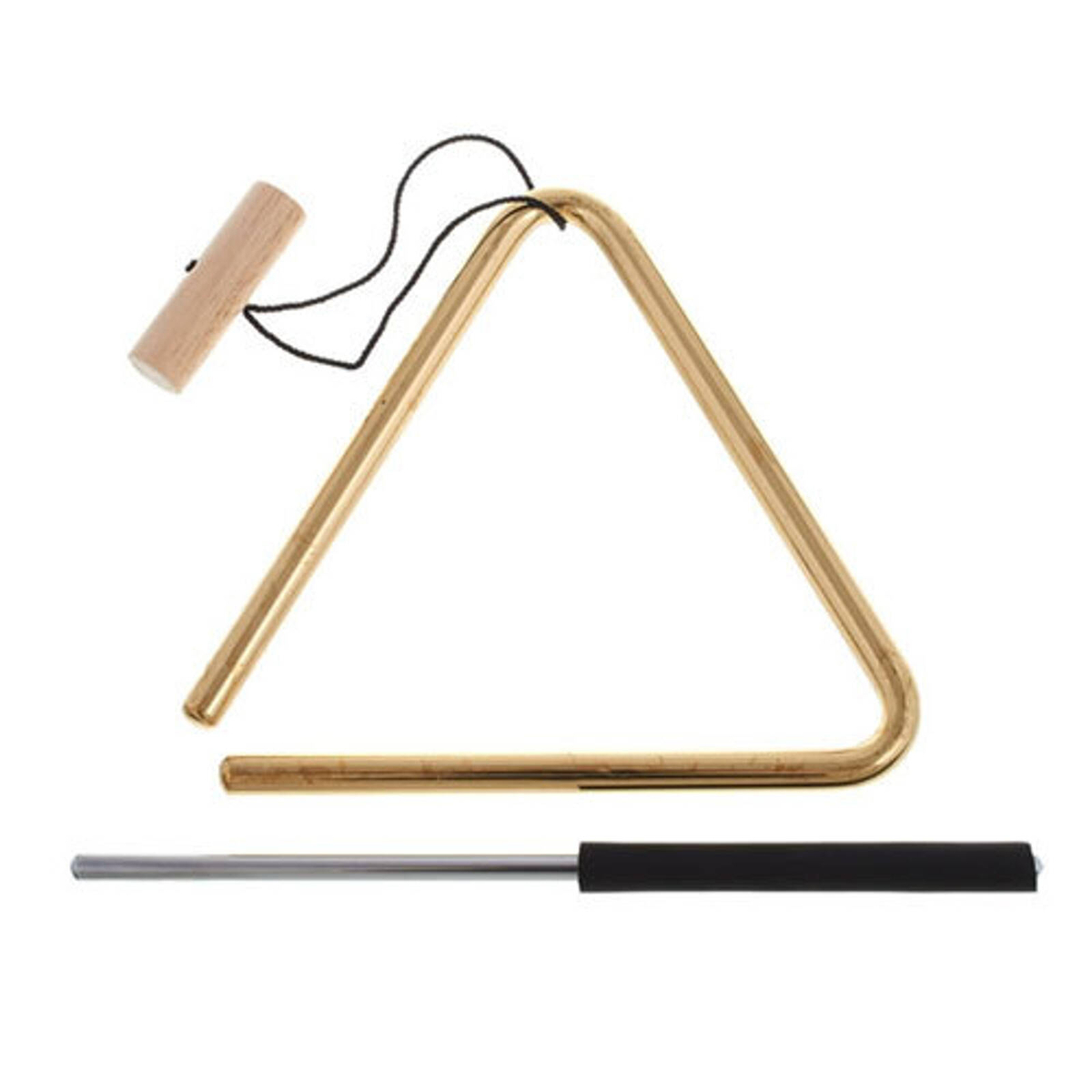 Meinl Percussion 6 Inch Triangle Solid Brass HC w/ Striker - Bunnings ...