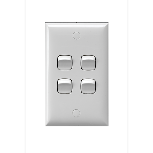 HPM 4 Gang Wall Switch - Bunnings Australia