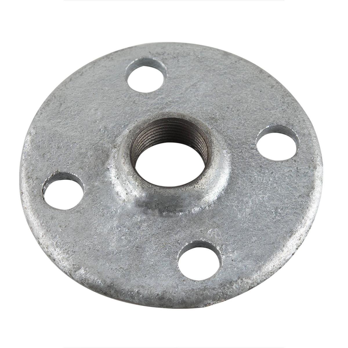 Brasshards Galvanised Round Flange With 25mm Drill Mall - Bunnings ...