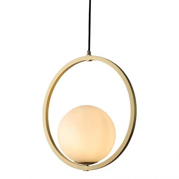 Amonson Lighting Oscar Pendant Light - Brass - Bunnings Australia