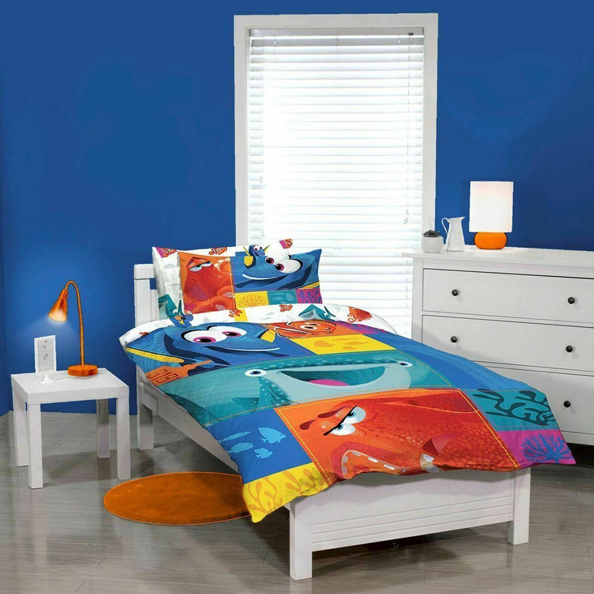 Disney Disney Pixar Finding Nemo Dory Licensed Quilt Cover Set Single ...