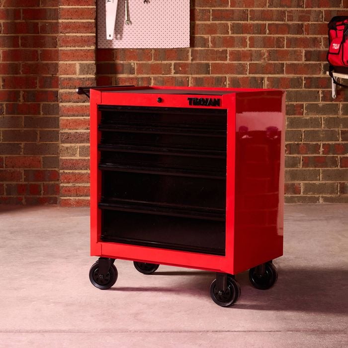 Trojan 26" 5 Drawer Tool Trolley - Bunnings Australia