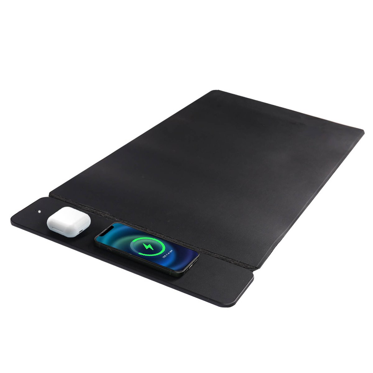 Lenoxx Reversible Wireless Fast Charging Desktop Mat for Smartphones ...