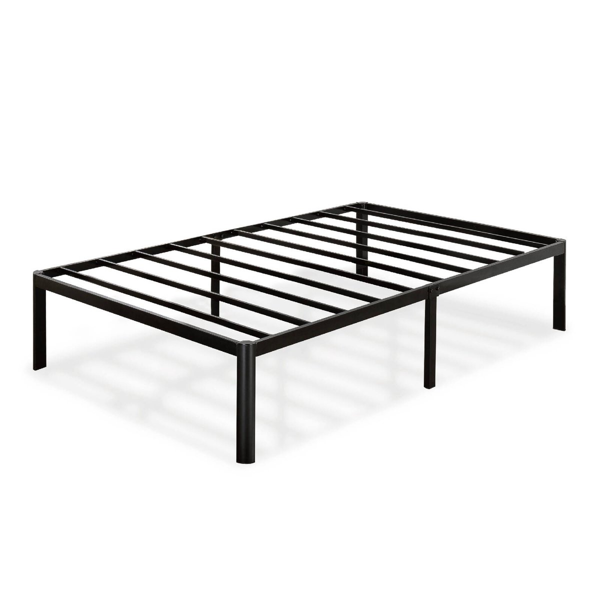 Zinus King Single Bed Frame Metal Base Steel Slats - Black - Bunnings ...