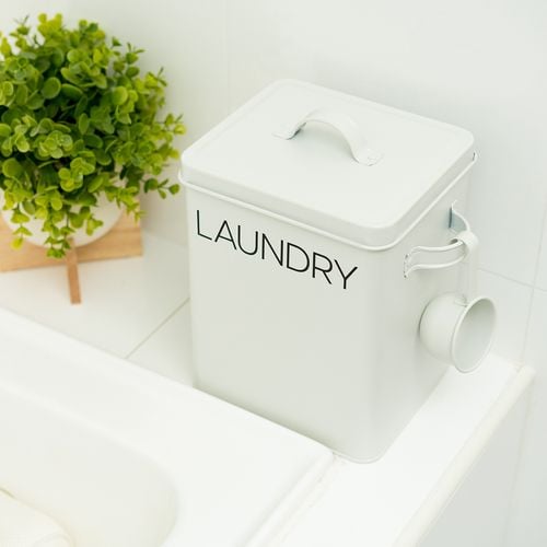 Practa 18 x 15 x 23cm Laundry Tin with Scoop - Bunnings Australia