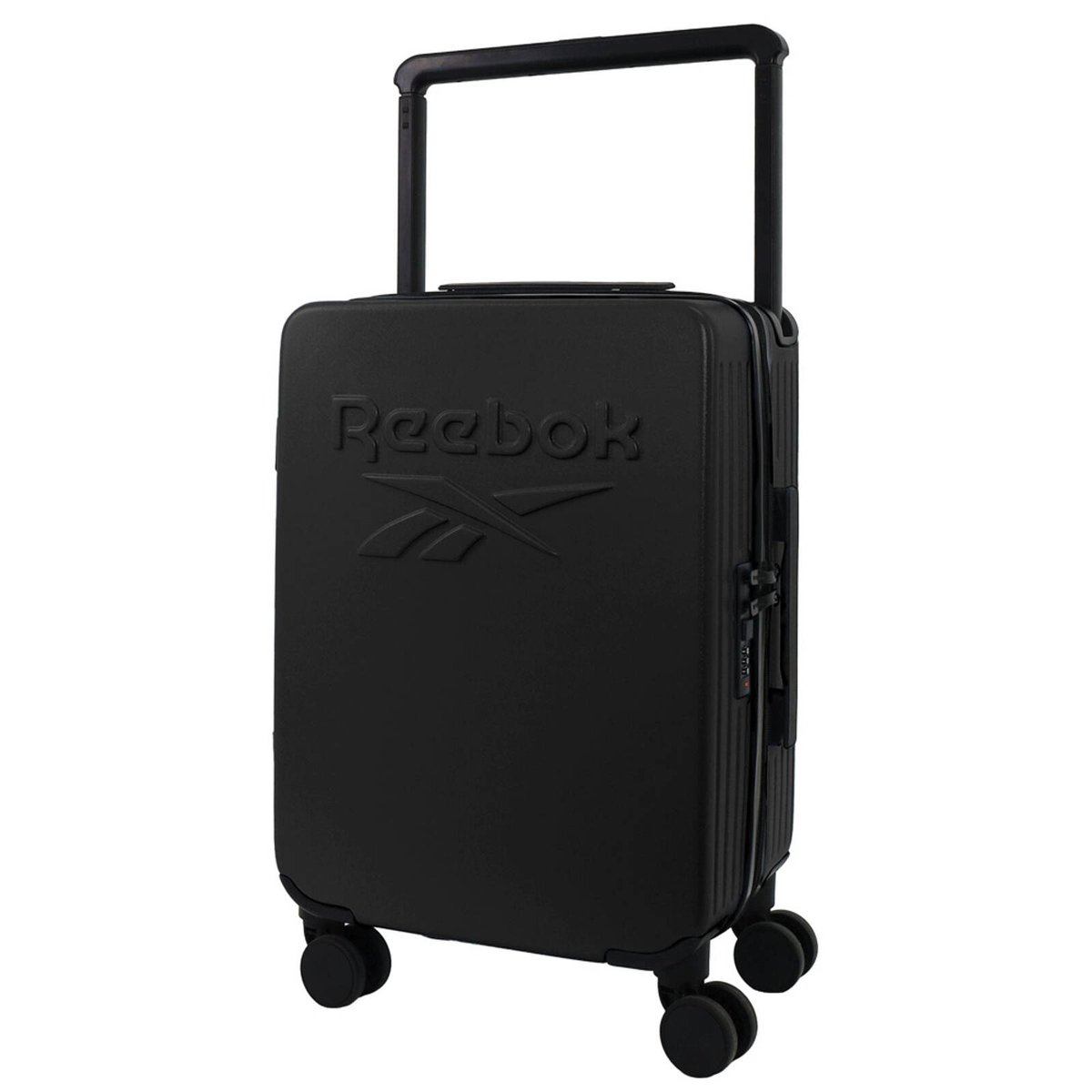 Reebok Expedition Cabin Hard-Shell Suitcase Travel Luggage 54cm Black ...