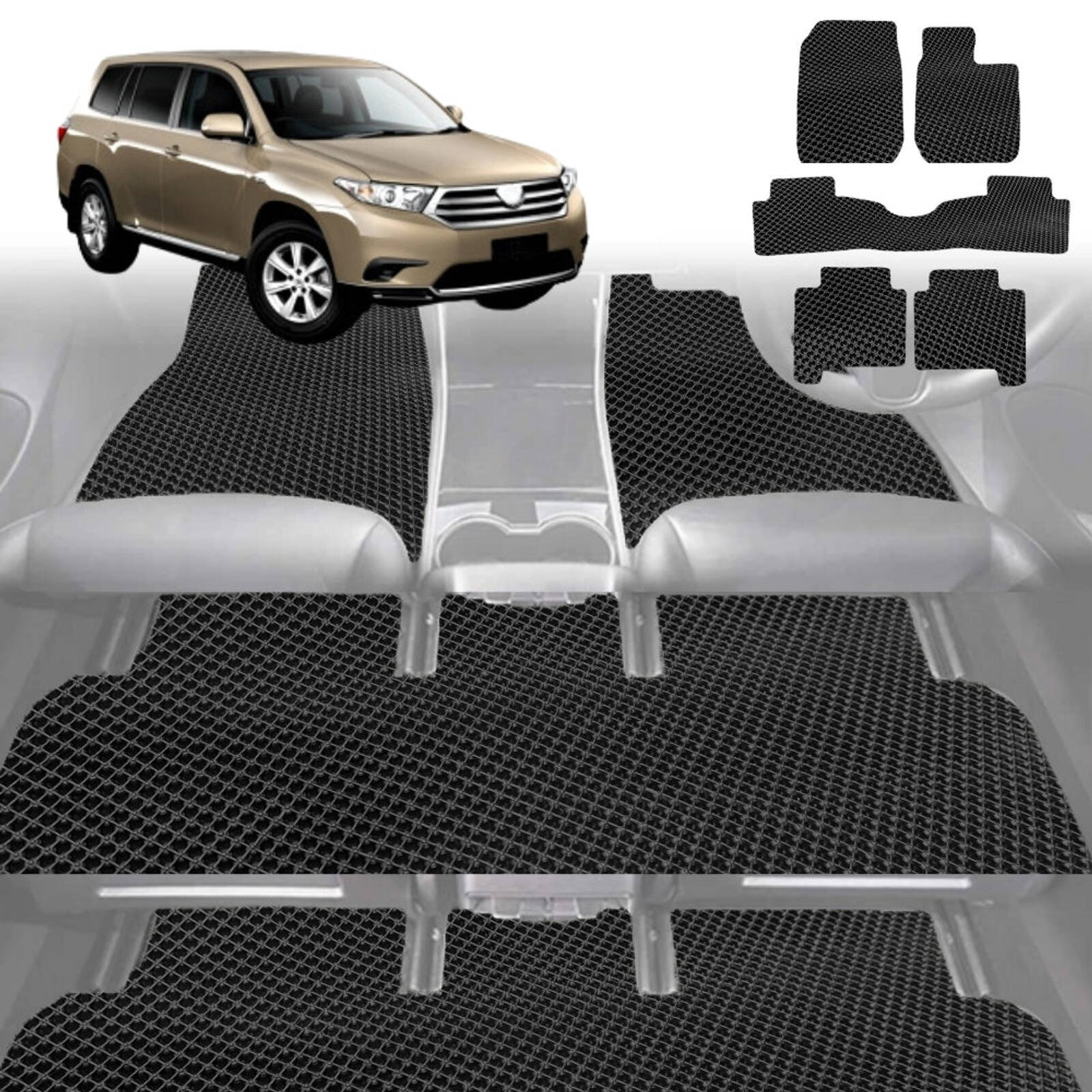 Toyota kluger car mats store
