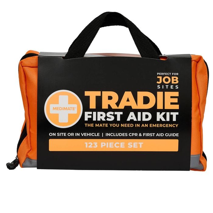 MediMate 123 Piece Tradie First Aid Kit - Bunnings Australia