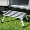 Weisshorn Caravan Step Folding Aluminium Step Ladder Stool - Bunnings ...