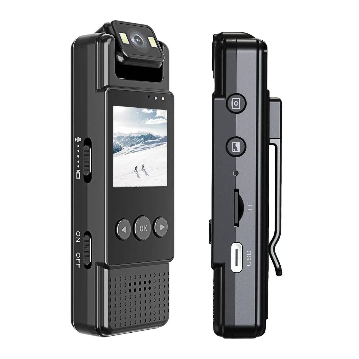 NNEOBA Mini 1080P Body Camera Digital with 64GB Black - Bunnings Australia
