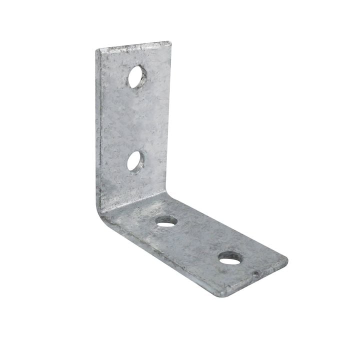 Carinya 100 x 100 x 50 x 4.5mm Hot Dipped Galvanised Reinforcing Angle Bracket - Bunnings Australia
