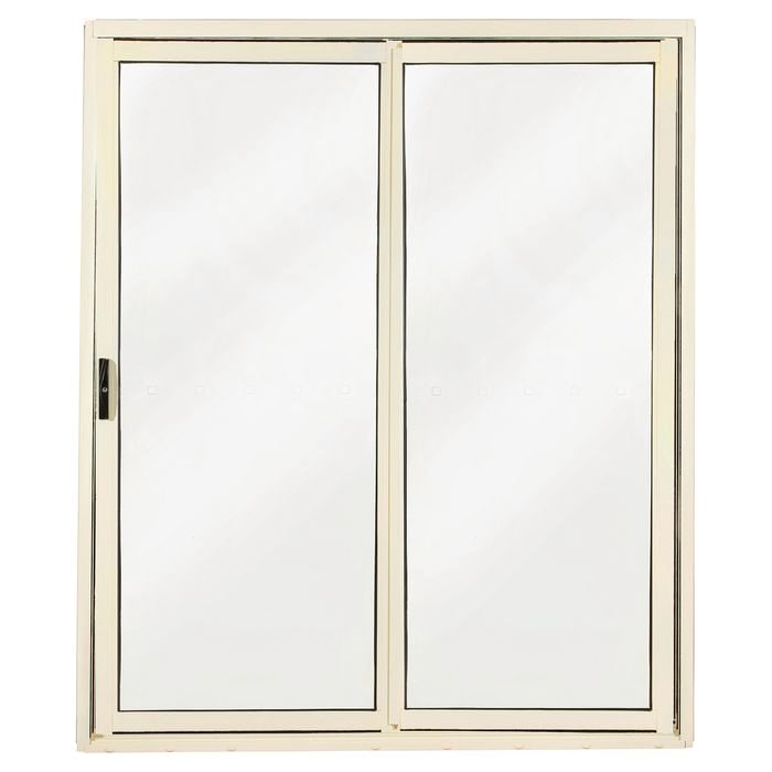 Polar Eco-View Windows 2145 x 1800mm White Birch Aluminium Sliding Door ...