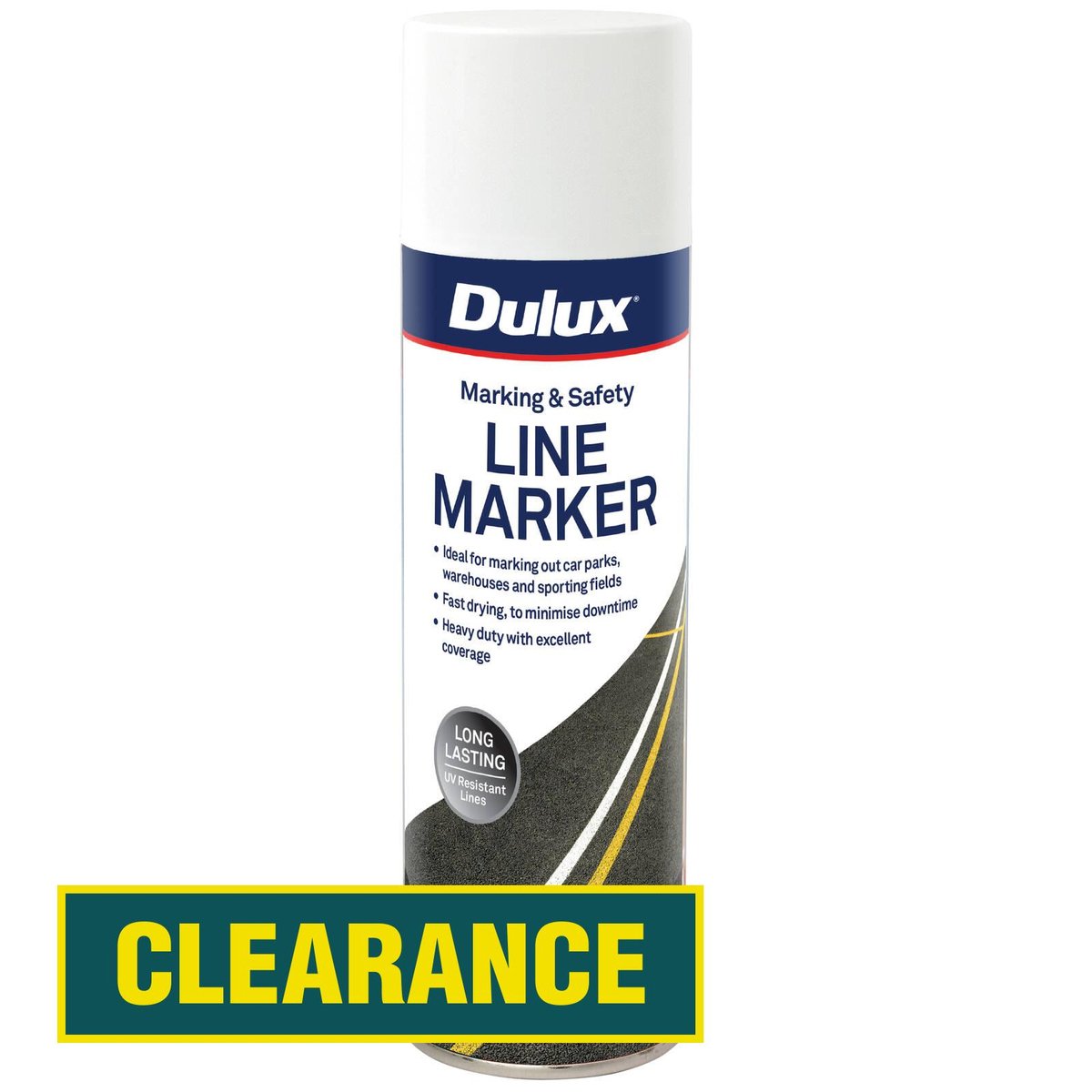 Dulux 500g White Line Marker Paint - Bunnings New Zealand