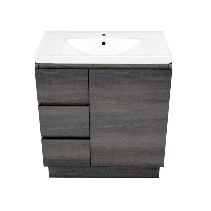Forme 750mm Mont Albert Freestanding Vanity With Polymarble Top - LH ...