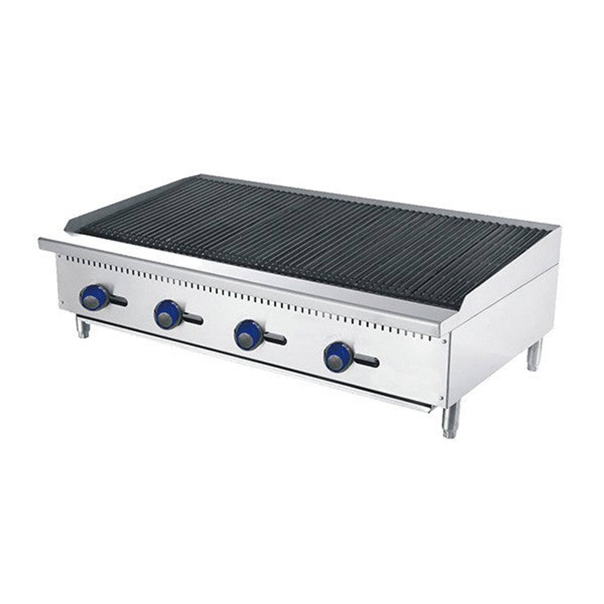 1220MM CHAR ROCK BROILER W1220 X D700 X H385 COOKRITE ATCB-48-NG ...