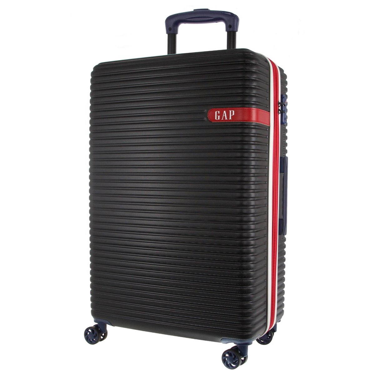 GAP Hard-Shell 4-Wheel Suitcase TSA Lock Medium Luggage 67cm Black ...