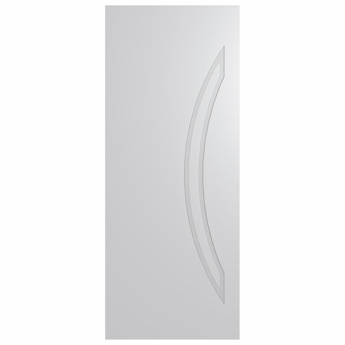 Hume Doors & Timber 520 x 2040 x 35mm Primed MDF Sorrento SOR6 Internal ...