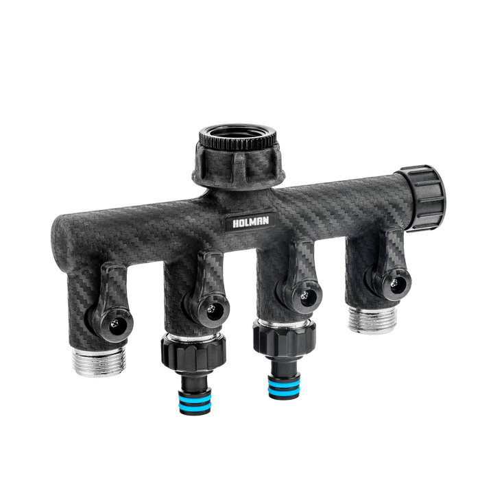 Holman 4 Way Heavy Duty Metal Tap Outlet - Bunnings Australia