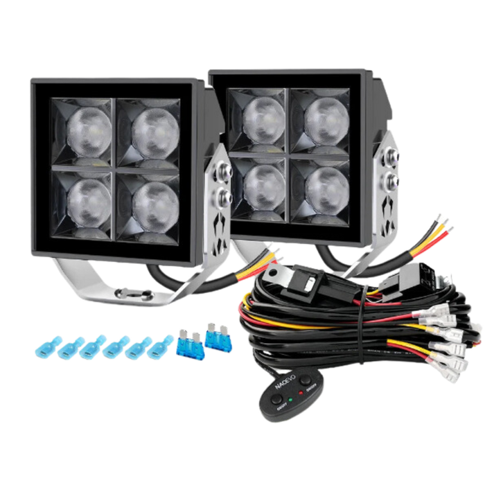 NNEOBA 12V/24V LED Work Lights Spotlight Bar 4x4 - Bunnings Australia