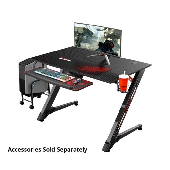 Eureka Ergonomic Small Gaming Computer Desk Black Bunnings Australia