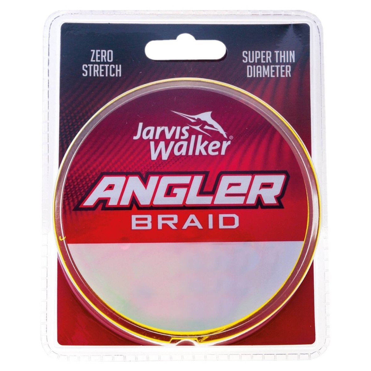 300yd Spool of 30lb Jarvis Walker Angler Braid - Chartreuse Fishing ...