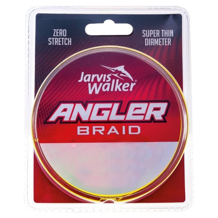 300yd Spool of 30lb Jarvis Walker Angler Braid - Chartreuse Fishing ...