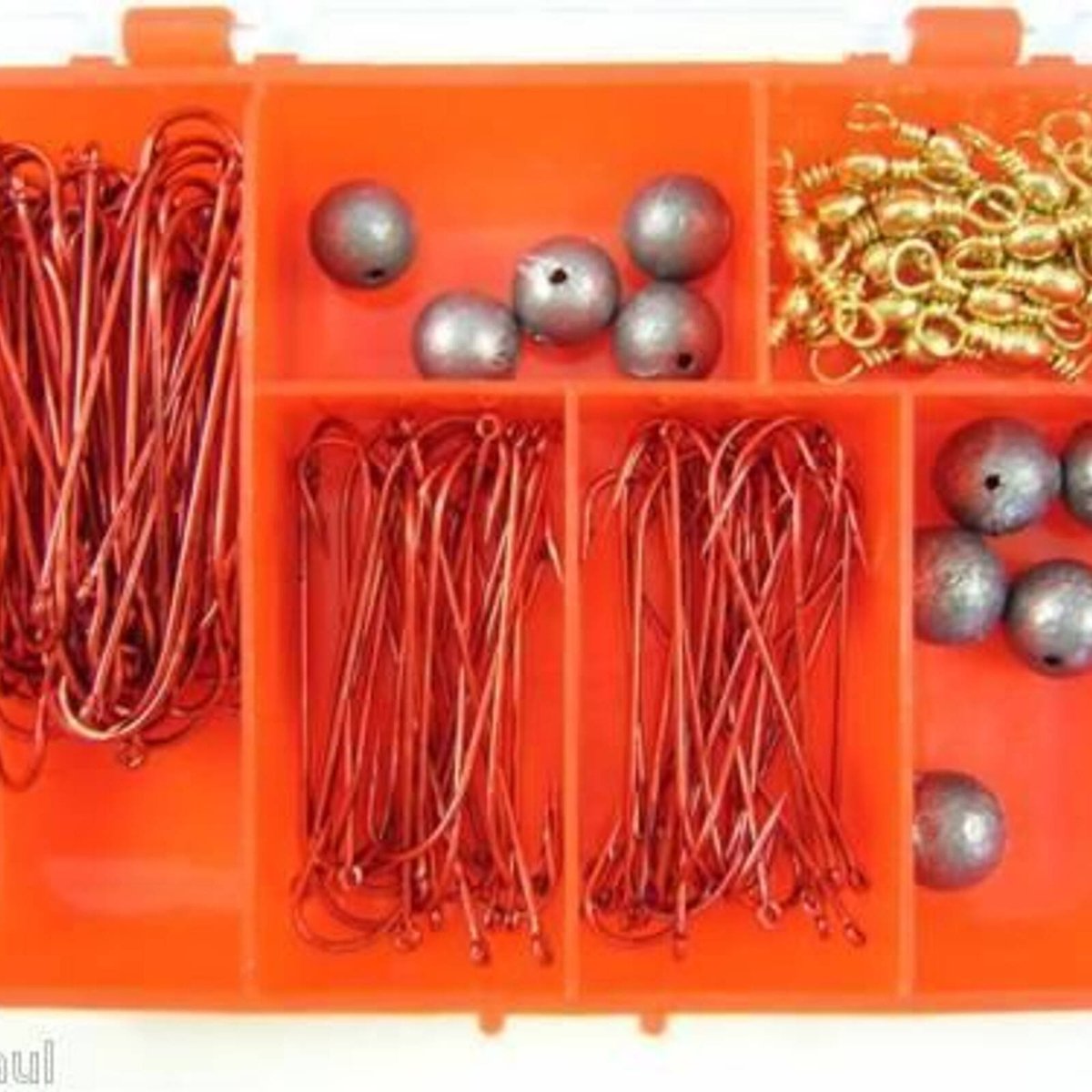 Surecatch 130pc Flathead Pack In Fishing Tackle Box - Tackle Kit - Bunnings Australia