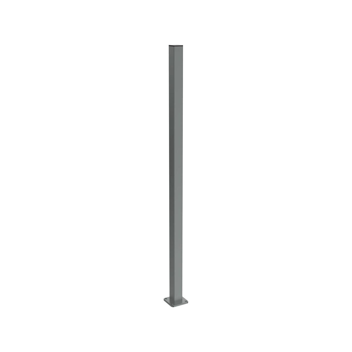 ProtectorAl 50 x 50 x 1600mm Monument Aluminium Pool And Garden Flanged ...