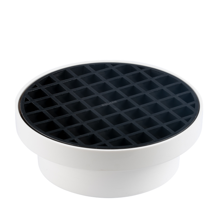 Holman 100 x 90mm Storm ABS Finishing Collar With Grate - Bunnings ...