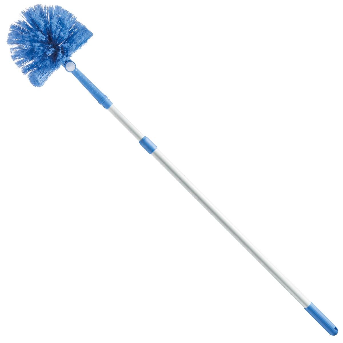 Oates 1.4m Indoor / Outdoor Swivel Domed Cobweb Broom - Bunnings Australia
