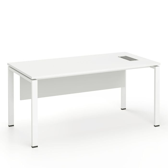 Emery 160cm Office Computer Desk White - Bunnings Australia