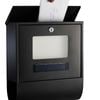 Sandleford Black Solar Wall Mount Letterbox - Bunnings Australia