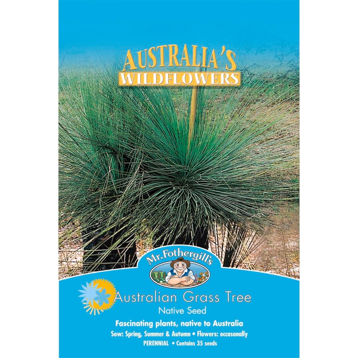 Mr Fothergill's Australian Grass Tree Flower Seeds - Bunnings Australia
