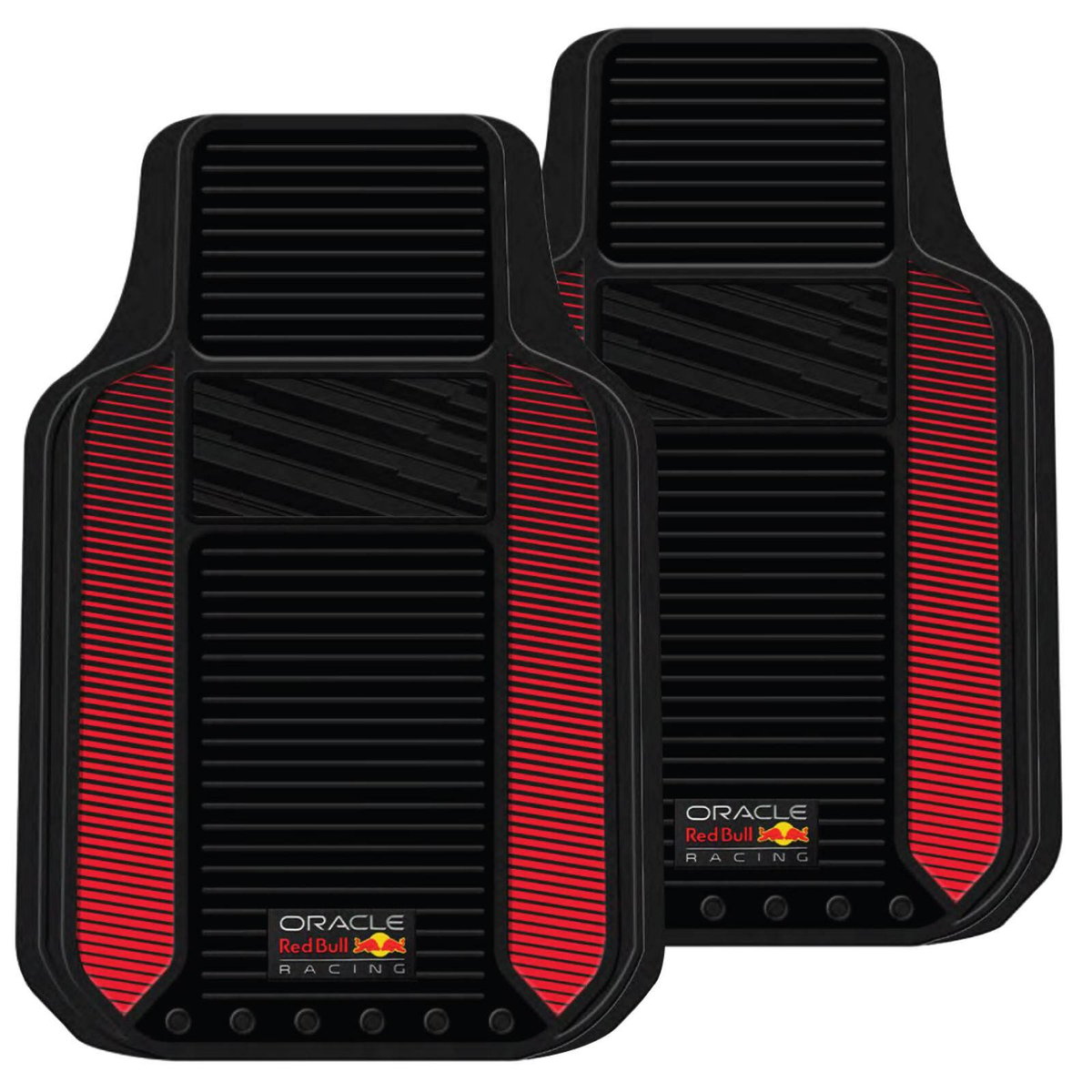 Red Bull Racing Heavy Duty Rubber Universal Car Floor Mats Front Pairs ...