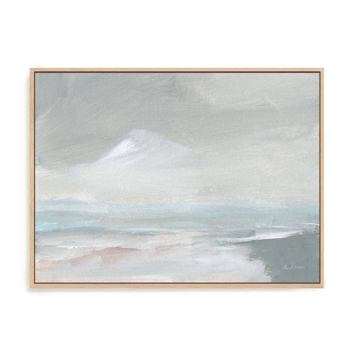 Artey | Tradewinds - Framed Canvas - Natural Frame - 112 x 150cm ...
