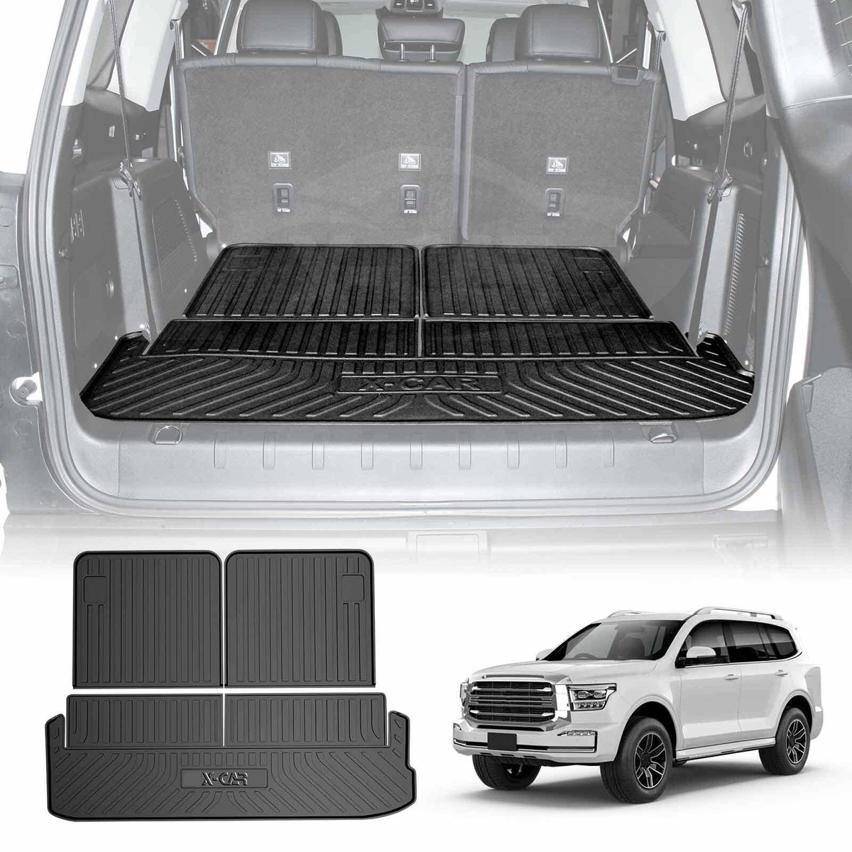 Boot Liner for GWM Tank 500 2024 Heavy Duty Cargo Trunk Mat Luggage ...
