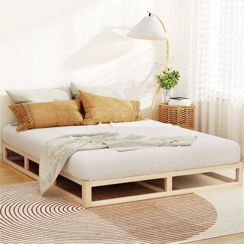 Artiss Wooden Bed Frame Queen KALAM - Bunnings Australia