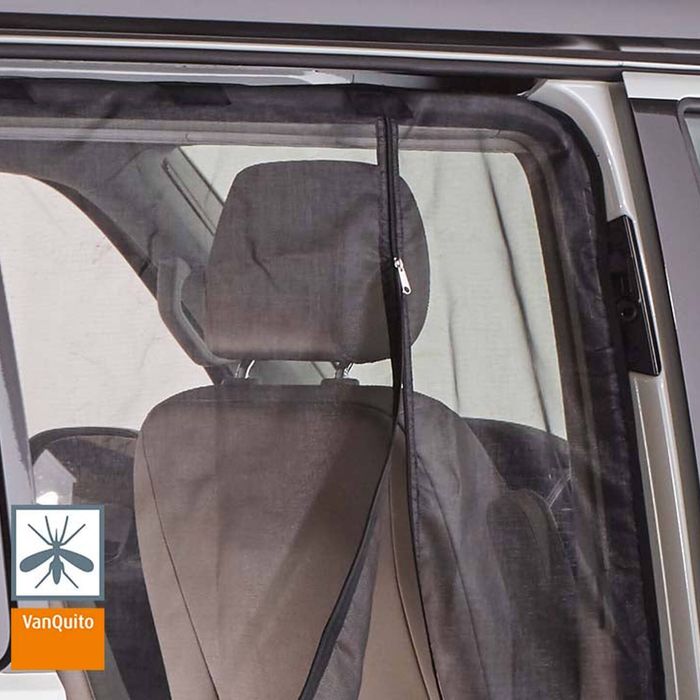 Mosquito Net VW T5/T6/T6.1 FINE Mesh + MAGNETIC Zipper for RIGHT Side ...
