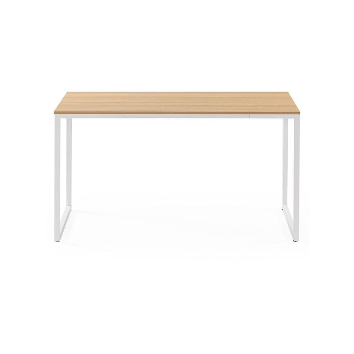 Zinus Computer Desk Home Office Table Study Desks Wooden - White 140cm ...