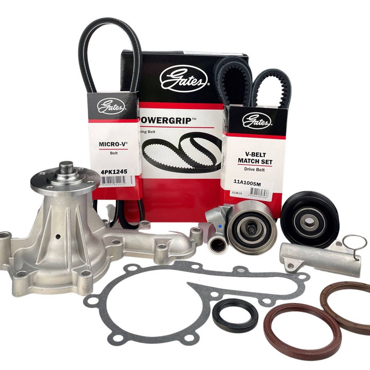 Timing Belt Kit For Toyota Landcruiser HDJ78R HDJ79R HDJ100R 1HD-FTE 4 ...