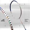 HUNDRED Powertek 1000 PRO Strung Badminton Racket – White/Blue, G6 Grip ...