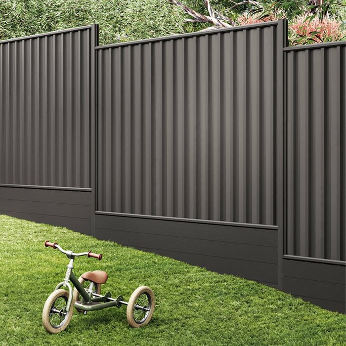 ProtectorAl 2350mm Woodland Grey Stackable Aluminium Sleeper - Bunnings ...