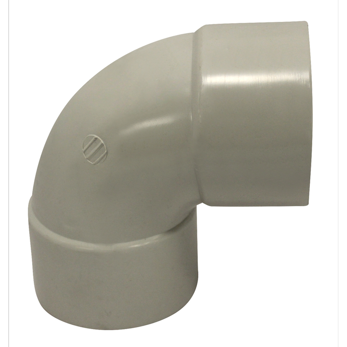 Holman 80mm 85 Degree Female To Female PVC Plain Bend - Bunnings Australia
